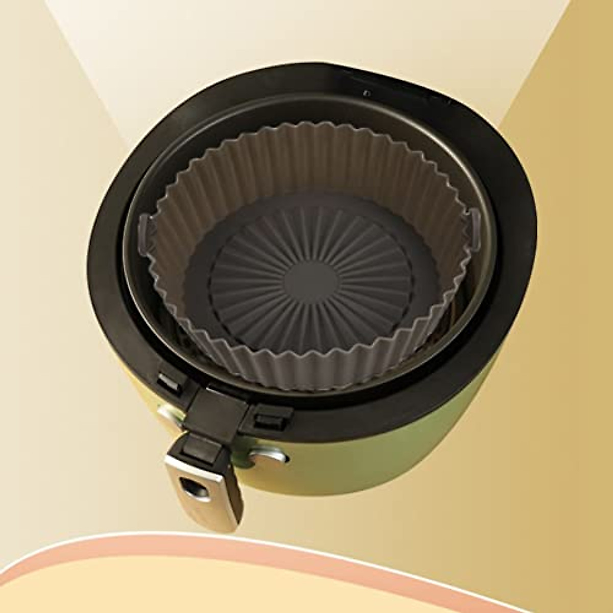 DOITOOL Mini Air Fryer Toaster Oven Toaster Toaster Air Fryer Silicone Air Fryer Reusable Air Fryer Pad Baking Paper Silicone Airfryer Air Fryer Oven Toaster Ovens