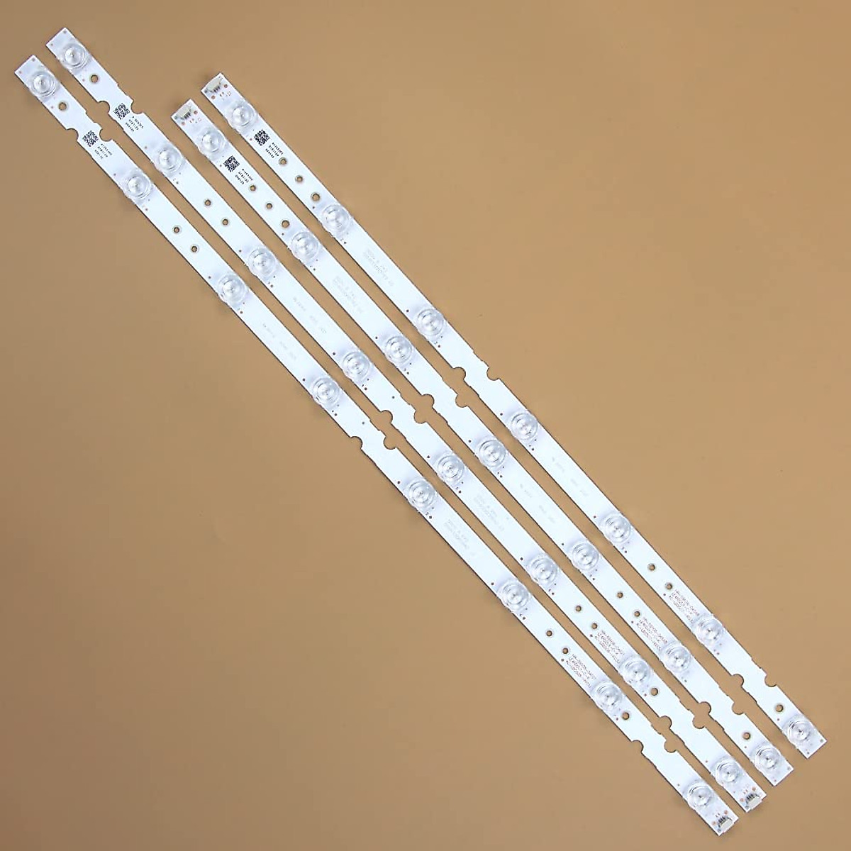 GuuYebe LED Backlight Strips for 55'' TV 55S421 55S425 55S423 4C-LB5508-HR02J 4C-LB5507-HR02J 55HR330M08A2 55HR330M07B2 SJ.SB.D5500801 55D6 Replacement
