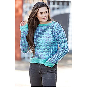 The Beginner's Guide to Mosaic Knitting: Easy One Color Per Row Technique