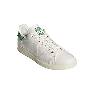 adidas Originals mens Stan Smith Primeblue White/Green/Black 6