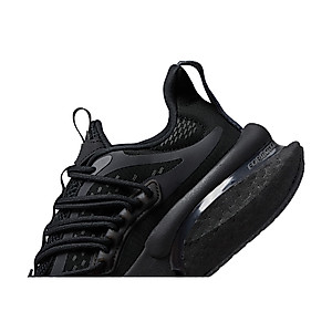 adidas Women's AlphaBoost V1 Sneaker, Black/Grey/Carbon, 7