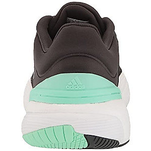 adidas Women's Response Super 3.0 Sneaker, Carbon/White/Pulse Mint, 9