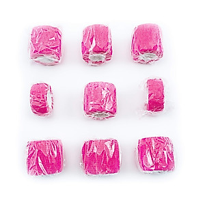 FRESINIDER 9 Rolls Self Adhesive Wrap Athletic Tape Gauze, Breathable Elastic Cohesive Bandage for Sports Injury & Pet (7 Pcs 2"x 5 Yards + 2 Pcs 1" X 5 Yards) (Pink)