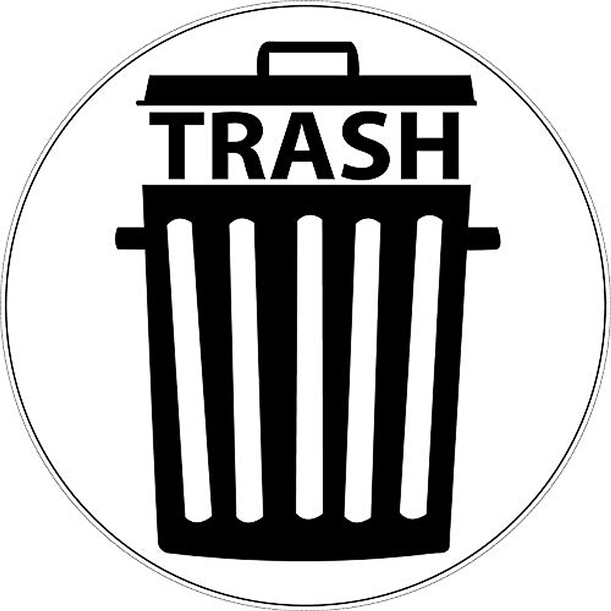 Recycle bin Trash bin Recycle can Trash can Stickers Kitchen Trash and Recycling bin Stickers Home or Office use Vinyl Stickers Organize & Sort Garbage Waste and Recycle Indoor Outdoor Use