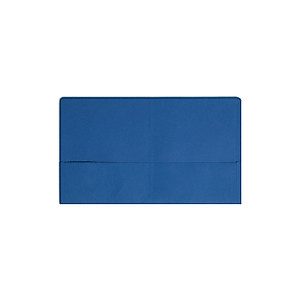 Smead Two-Pocket Heavyweight File Folder, Letter Size, Assorted Colors, 50 per Carton (87863)