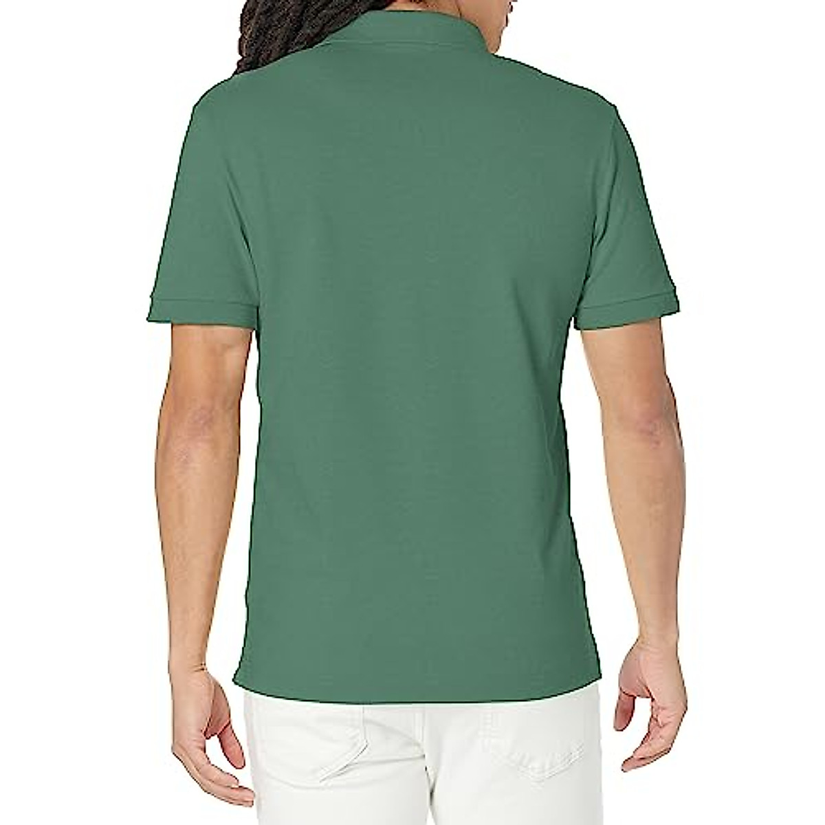 Lacoste Contemporary Collection's Men's Short Sleeve Paris Polo Shirt, ASH Tree, Large