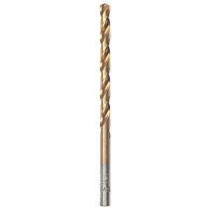 Drill Bit, Titanium, Jobber Length, 13/64-In.