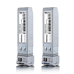 10Gtek a Pair of 10G SFP+ Bidi Transceiver, LC Single-Mode Single Fiber Module, 10GBASE-BIDI 1270nm/1330nm for Cisco SFP-10G-BX20D-I/SFP-10G-BX20U-I, Ubiquiti UniFi, Mikrotik, and More, DOM, 20km