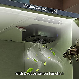 OLD CAPTAIN Shoe Cabinet, 5-Tier Modern Entryway Organizer Cabinet with Door,Deodorisation and Automatic Lighting (White)