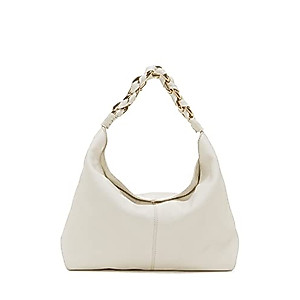 Vince Camuto womens Lyona Hobo Bag, Creamy White, One Size US