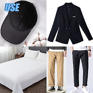 2 Yard White Twill Cotton Canvas Fabric,Natural Thick Cotton Poplin Fabric By The Yard,59 Inches Wide 100% Cotton Fabric, Embroidery Muslin Quilting Fabric Material for Sewing Material Apparel Cloth