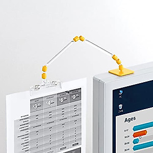Sanwa Supply DH-208N2 Data Holder (Arm 3 Joints), Clear
