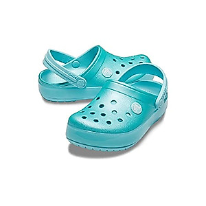Crocs Baby Crocband Ice Pop Clog Blue, 10 M US Toddler