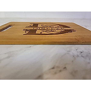 Personalized Bamboo Cutting Board (Horizontal)