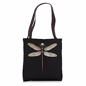 Steampunk Dragonfly Tote Bag