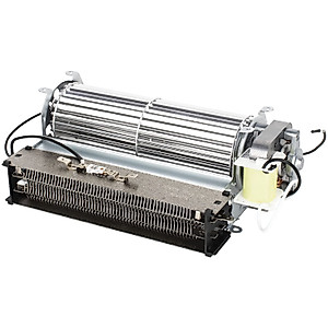 DELSbbq Fireplace Fan Blower with Heating Element for Twin Star Electric Fireplace, Replacement for Heat Surge, Real Flame Twinstar Electric Fireplace