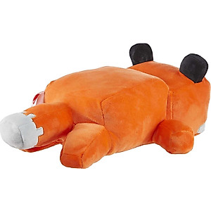 Mattel Minecraft Plush Fox 12-Inch Stuffed Animal Figure, Floppy Soft Doll Inspired by Video Game Character, Collectible Toy
