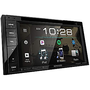 Kenwood DDX26BT Double DIN SiriusXM Ready Bluetooth In-Dash DVD/CD/AM/FM Car Stereo Receiver w/ 6.2" Touchscreen