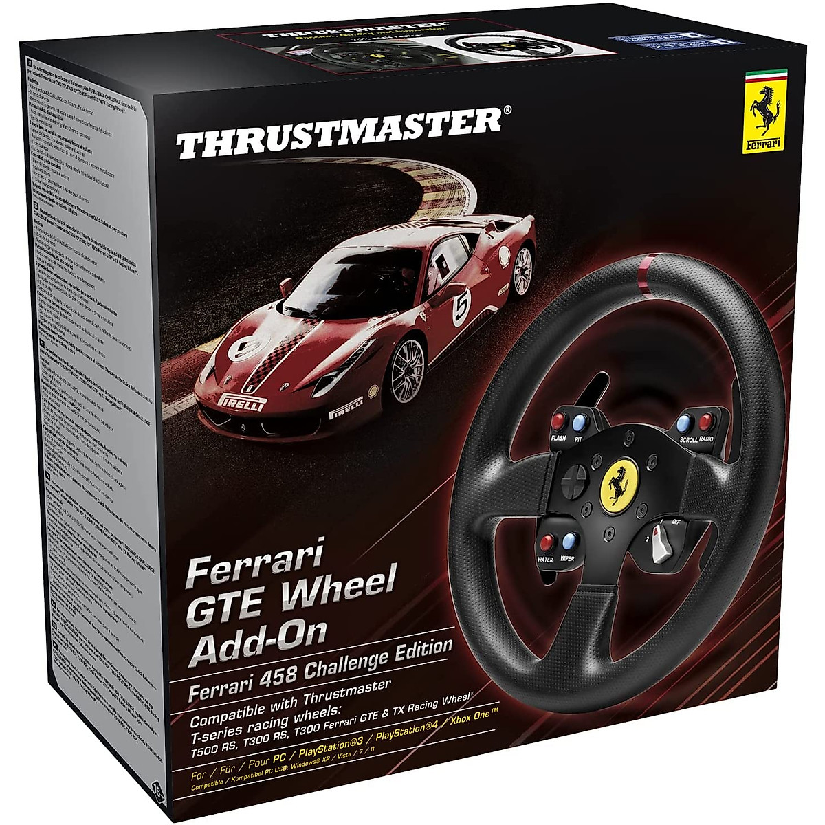 Thrustmaster Ferrari GTE Wheel Add-On Ferrari 458 Challenge Edition