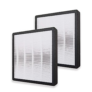 PUREBURG Replacement HEPA Filters Compatible with NASH AP-1 PureSmart WiFi Air Purifier,2-Pack H13 4-Stage Filtration Activated carbon 2-IN-1 Air Clean Dust VOCs Odor