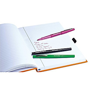 Paper Mate Flair Felt Tip Pen, Medium Point, Blue, 1 Pack