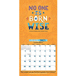 Wonder Wall Calendar 2021
