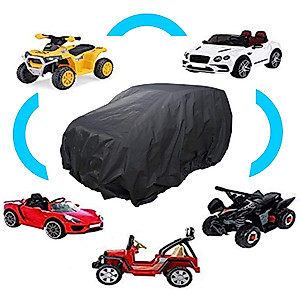 Car Toy Cover,Large Ride-On Car Cover for Kids Electric Vehicle - Universal Fit, Outdoor Wrapper for Electric Battery Powered Children Wheels Toy Vehicles-Water Resistant