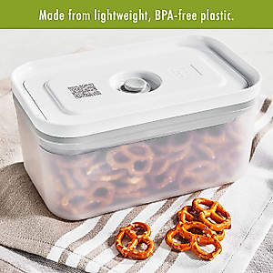 ZWILLING Fresh & Save 3-pc Assorted Sizes Food Storage Container, Meal Prep Container, BPA-Free