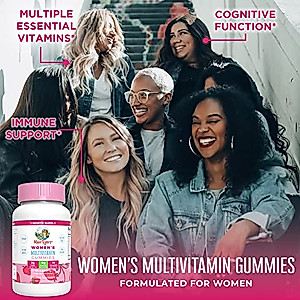 Women's Multivitamin Gummies & Women's Multivitamin Liposomal Bundle by MaryRuth's | Daily Vegan Supplement Hair, Skin and Nail | Liquid Vitamins for Immune Support, Cognitive Health & Mood Balance