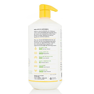 Alaffia EveryDay Coconut Conditioner, Ultra Hydrating Conditioner for Normal to Dry Hair. Made with Fair Trade Coconut Oil and Ginger. Cruelty Free, No Parabens, Vegan, Purely Coconut 32 Fl Oz