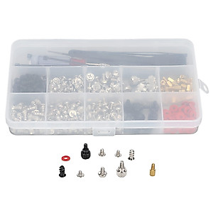 Computer Screw Set, Washer PC Screws Assortment Various Sizes Screwdriver for CPU Disk for Motherboard for Maintenance