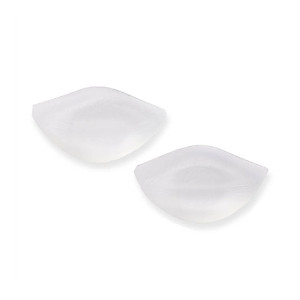 Pure Style Girlfriends Bump-and-Jump-a-cup Cleavage Enhancing Bra Insert, Clear, One Size