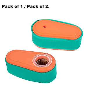 ZLKSKER 1pcs 795066 Air Filter with Pre Filter Replace for B&S 775 775EX 800 800E 825E 850 850E 875EX 950E Series Engine Fit Lawn Mower Air Cleaner Element