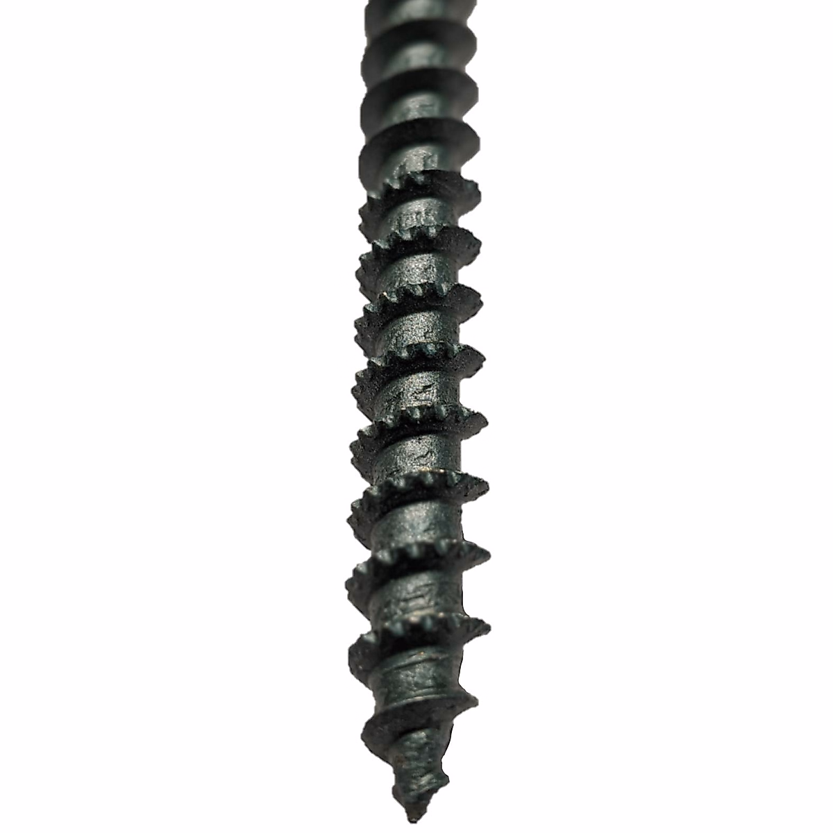 Hard-to-Find Fastener 014973266578 Hex Head Timber Screws, 1/4 x 6, Piece-50, Green