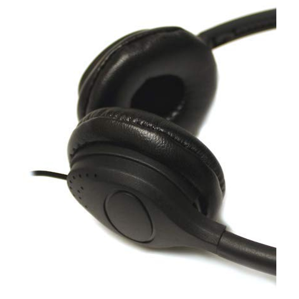 Soundnetic SN313 Classroom Over The Head Stereo Headphones with Leatherette Earpads, Black, Count of 25, Pack of 1
