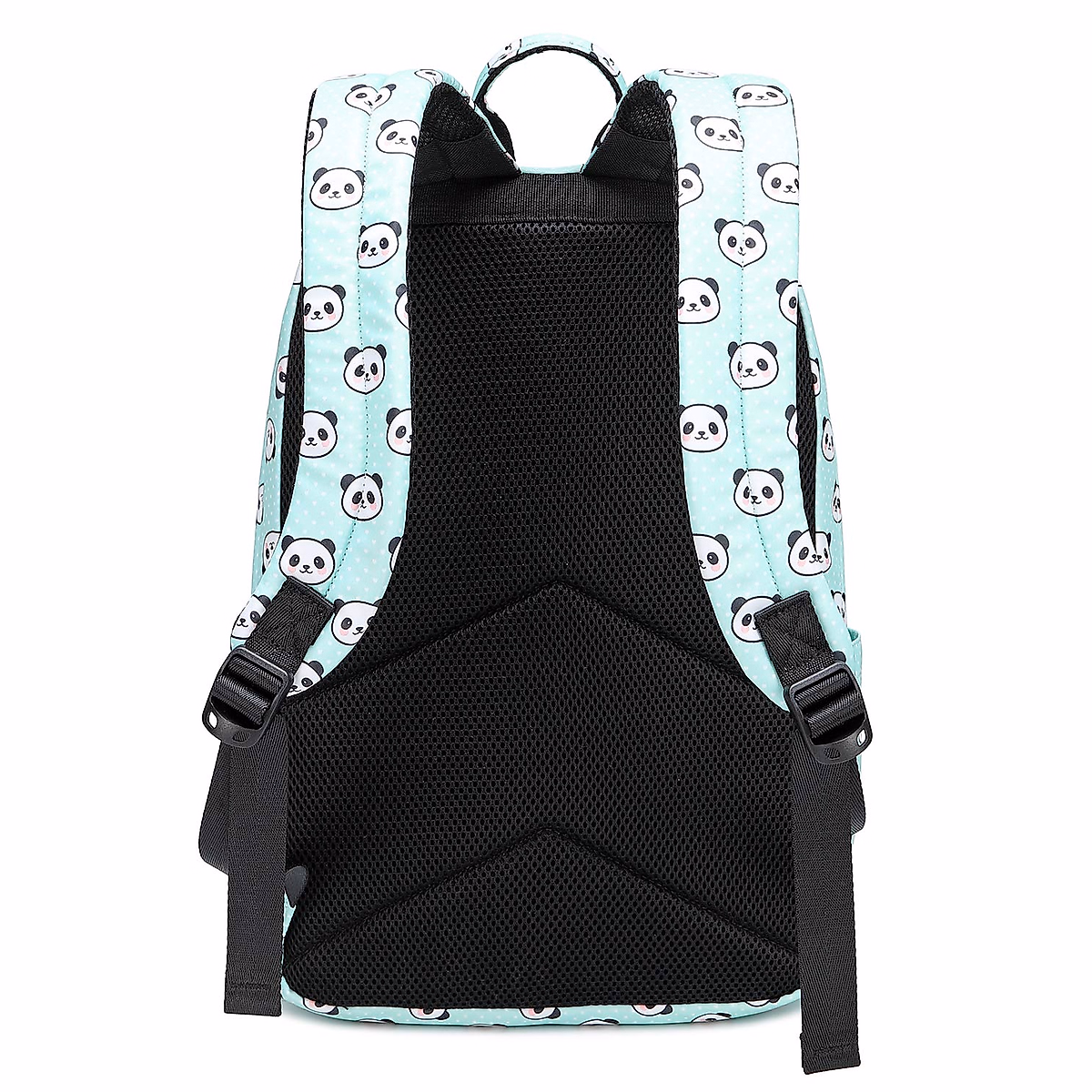 Abshoo Lightweight Cute Panda Backpacks for Girls School Backpacks With Lunch Bag (3pc Panda Teal)