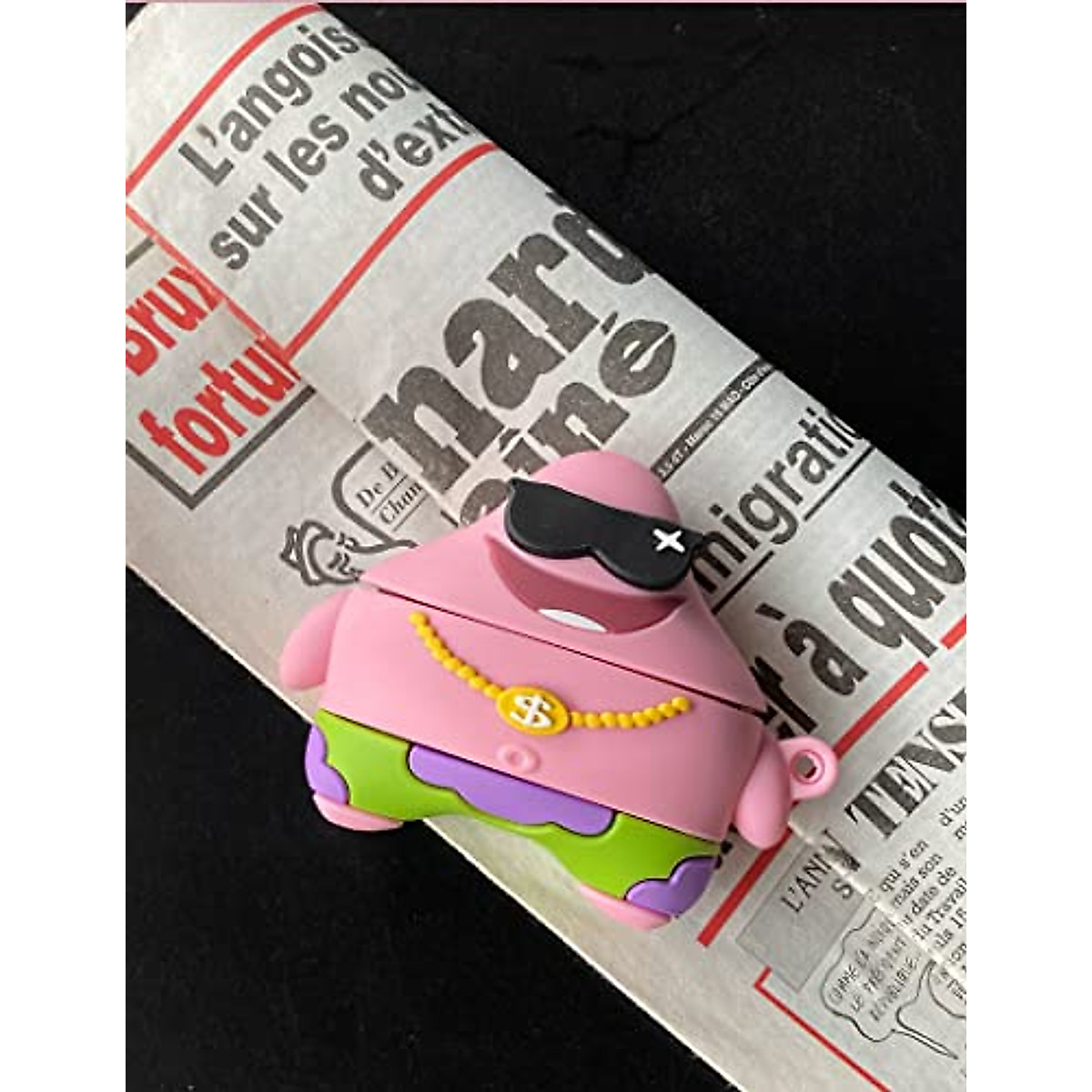 Cute Case Compatible with New Apple AirPods (3rd Generation) Cartoon Anime Cool Kawaii Food Cover Silicone Shell Anti-Fall Cases for New Apple AirPods 2021 for Men Women (Cute Cartoon2)