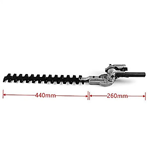 MYCENSE High Branches Saw 24/26/28mm Common 730mm Adjustment Hedge Electric Tool Kit Power Tool for Branch Wood Cutting , 28mm 9 Tooth