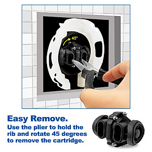 GP1144925 Cartridge Compatible with Kohler High Flow 3/4" K-2971 and K-306 Pressure Balance Valves,Also Replacement for 79703,Aftermarket Part