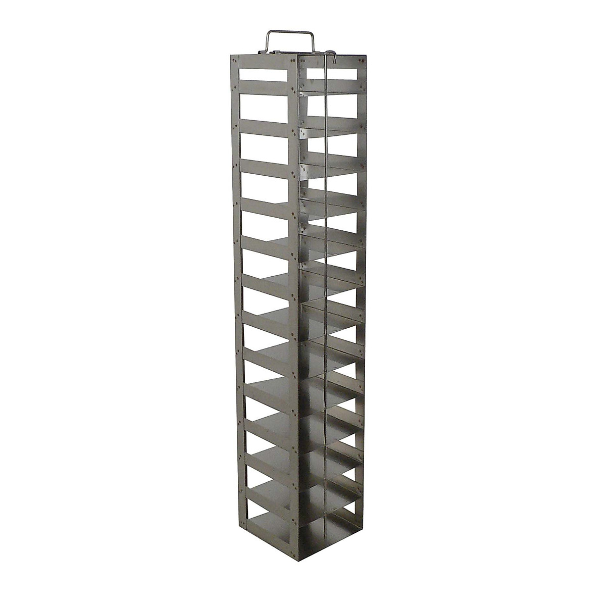 DURA RACK XPRESS CF-13-2 Stainless Steel Vertical Chest Freezer Rack for 2" Boxes