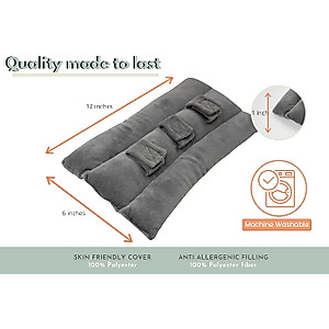 Bundle Post Mastectomy Pillow + Seatbelt Pillow for After Surgery - Recovery After Breast Cancer Surgery, Port Pillow For Seatbelt, Breast Augmentation, Heart Surgery - Breast Cancer Gifts for Women