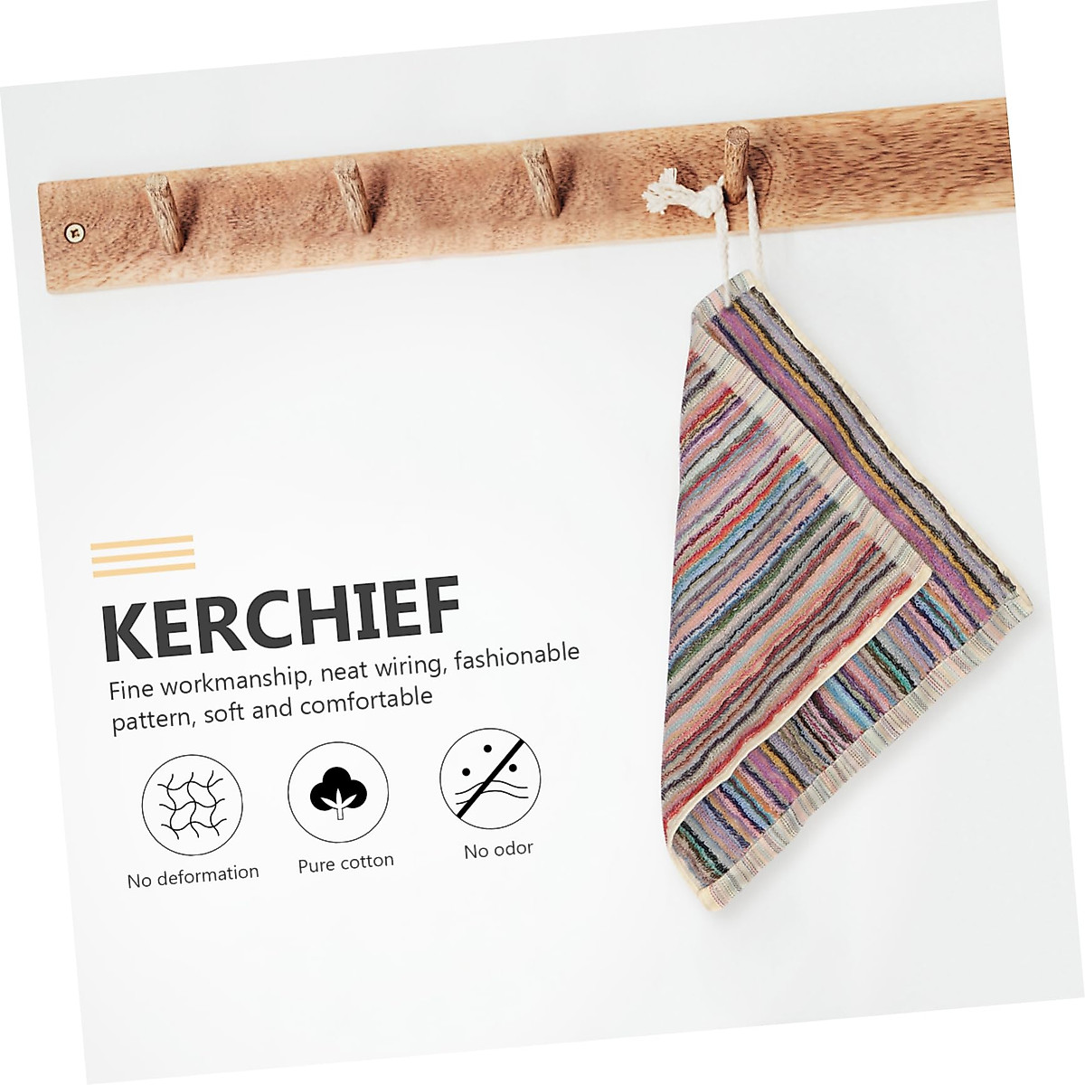 Cabilock 10pcs Baby Washcloths Natural Cotton Dish Towels Reusable Square Cleaning Cloths Absorbent Soft Hand Towels for Kitchen Bathroom 30X30CM (Random Color)