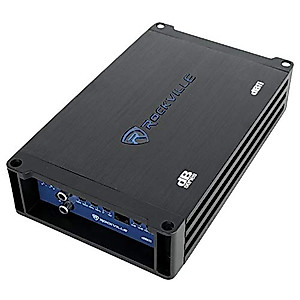 Rockville SK510 PACKAGE 10" 1200w Loaded K5 Car Subwoofer Enclosure+DB11 Amp