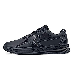 Shoes for Crews Condor Men's Work Shoes, Slip Resistant, Water Resistant, Black, Size 10.5