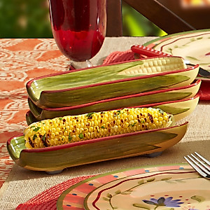 Pfaltzgraff Napoli Corn Dishes, Set of 4, Multicolor