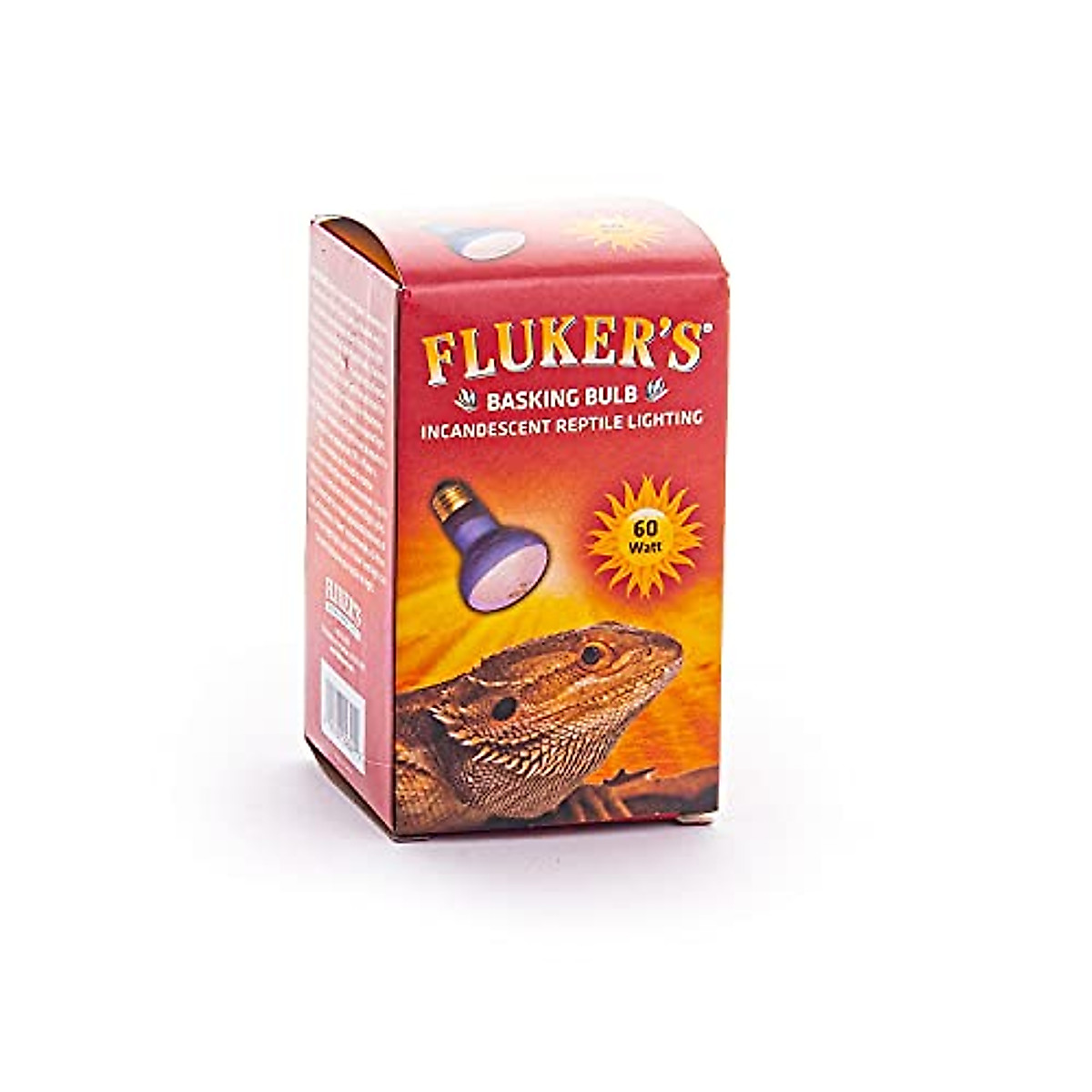 Fluker's Basking Spotlight Bulbs for Reptiles Black, 60 Watts, Black, 1 Count (Pack of 1)