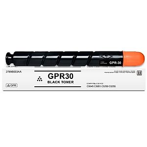 GPR-30 Black Toner Cartridge Compatible for Canon GPR30 2789B003AA for ImageRunner Advance C5045 C5051 C5250 C5255 Printer