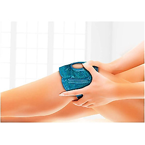 ProActive Dual Zone Reusable Hot or Cold Gel Bead Therapy Ice Pack for Knee Pain Relief with Adjustable Belt | Microwavable - Ideal for Injuries, Aches, Inflamation, Muscle Pain and Stiffness
