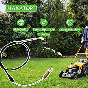 HAKATOP Replacement 105-1844 Traction Clutch Control Cable for Toro Rear Drive Propelled 22" Recycler Walk Behind Push Lawn Mower