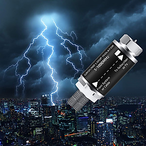 Ground Loop Isolator - Cable TV Audio Isolation Transformer,Hum Buzz TV/Noise Eliminator